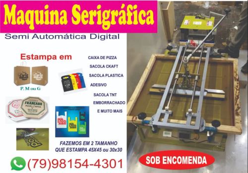 "serigrafia semi automatica" no Brasil