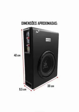 "caixa 8 polegadas" no Brasil