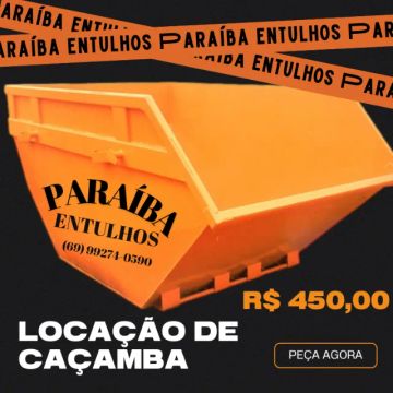 "cacamba entulho" no Brasil