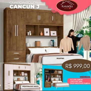 "armario embutido casal" - Armários e Guarda-Roupas no Brasil