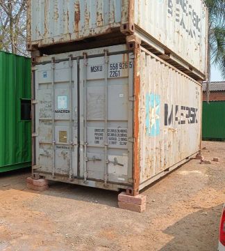 "container 20 pes" no Brasil