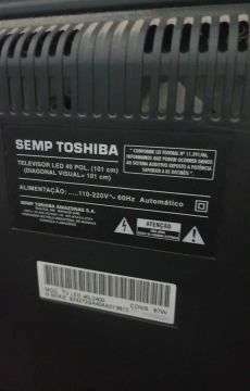 "tela tv semp 40 polegadas" - TVs no Brasil