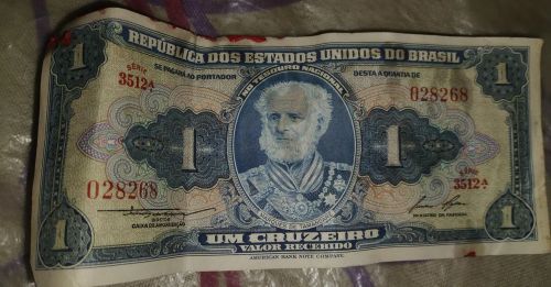 "notas antigas cruzeiro" - Antiguidades no Brasil