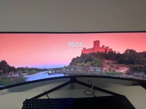 "samsung odyssey g9" no Brasil