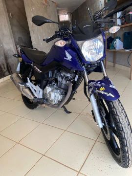 "fan azul" - Motos no Brasil