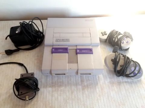"super nintendo antigo" no Brasil