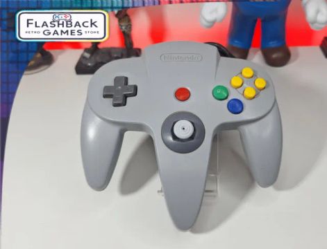 "controle nintendo 64 original" no Brasil