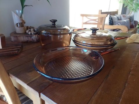 "panelas de vidro vision" - Utensílios Para Cozinha no Brasil