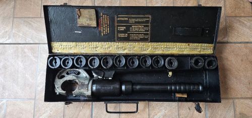 "alicate prensa terminal hidraulico" no Brasil