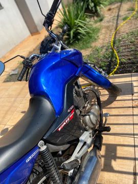 "fan azul" - Motos no Brasil