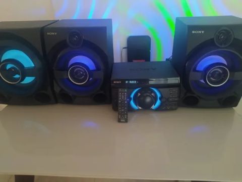 "mini system sony mhc m80d" - Aparelhos de Som no Brasil