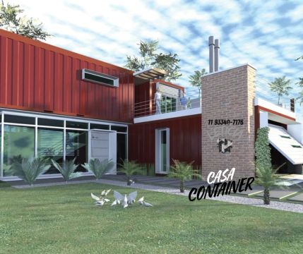 "casa container pronta" no Brasil