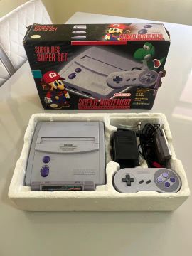 "super nintendo original" no Brasil