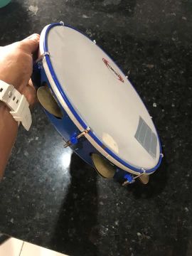 "pandeiro de 12 polegadas" no Brasil