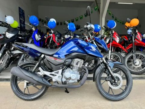 "fan azul" - Motos no Brasil