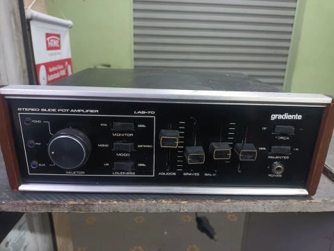 "amplificador gradiente antigo" no Brasil