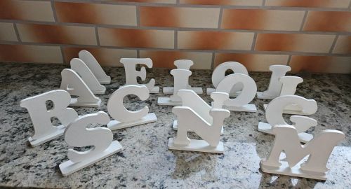 "letras em mdf pintadas" no Brasil