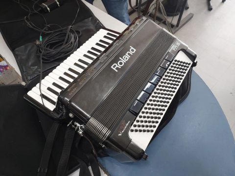 "sanfona ou acordeon" - Instrumentos musicais no Brasil