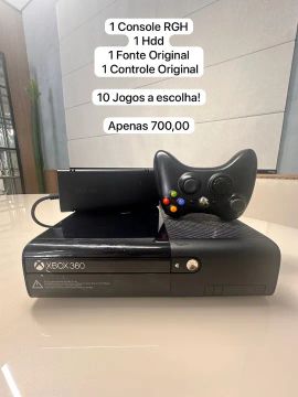 "xbox 360 rgh" - Consoles de Vídeo Game no Brasil