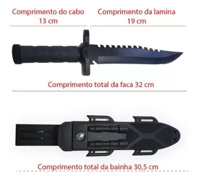 "facas do rambo" no Brasil