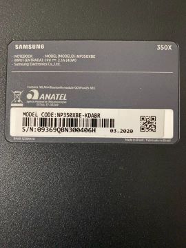 "notebook samsung 350x" - Notebooks no Brasil