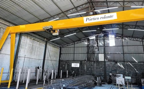 "porticos rolantes" no Brasil