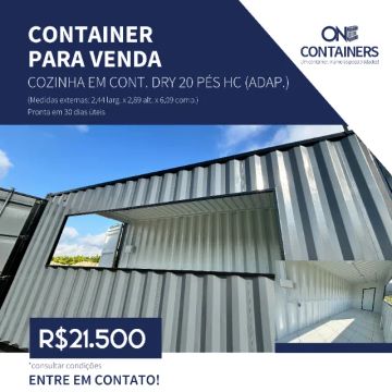 "container pronto" no Brasil