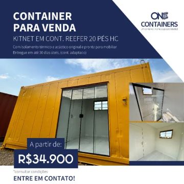 "kitnet container" no Brasil