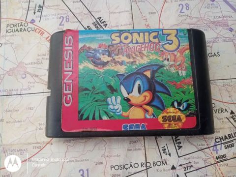 "sonic 3 mega drive" - Jogos de Vídeo Game no Brasil