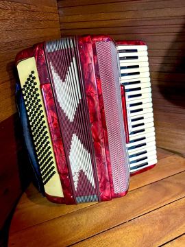 "sanfona ou acordeon" - Instrumentos musicais no Brasil