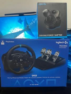 "logitech g923" no Brasil