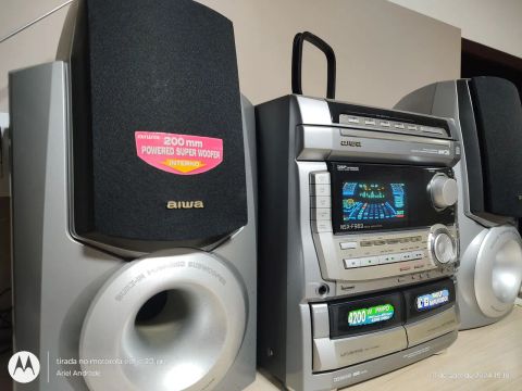 "mini system aiwa" - Aparelhos de Som no Brasil