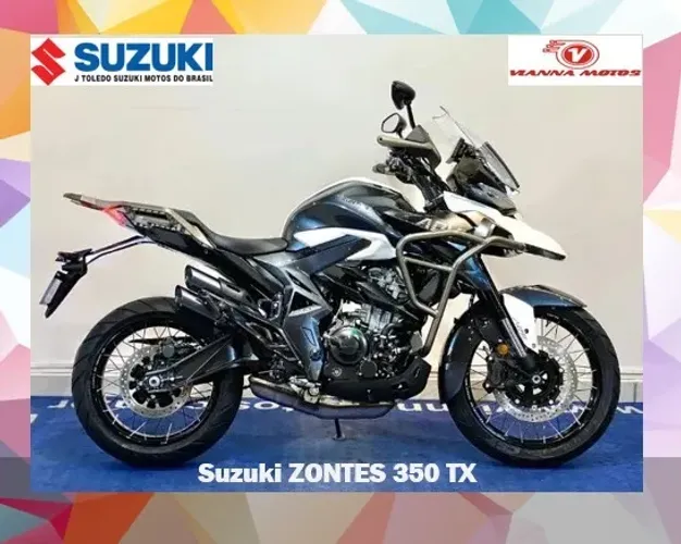 Motos Zontes T 350 X no Brasil