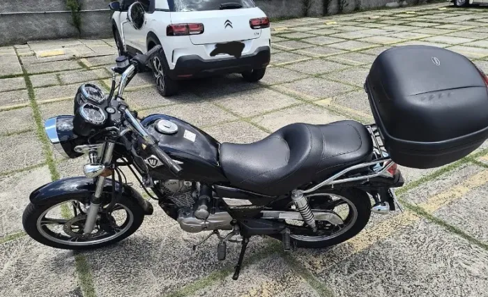 Motos Haojue Chopper Road 150 no Brasil