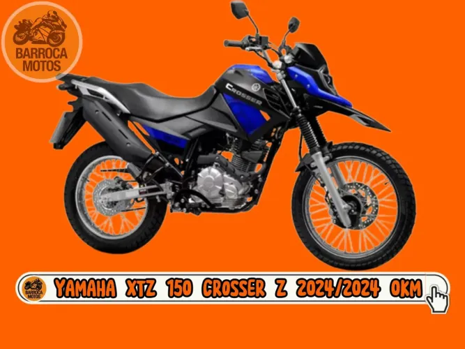 Motos Yamaha XTZ 150 Crosser Z Flex no Brasil