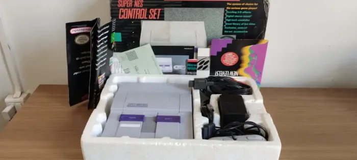 "super nintendo original" no Brasil