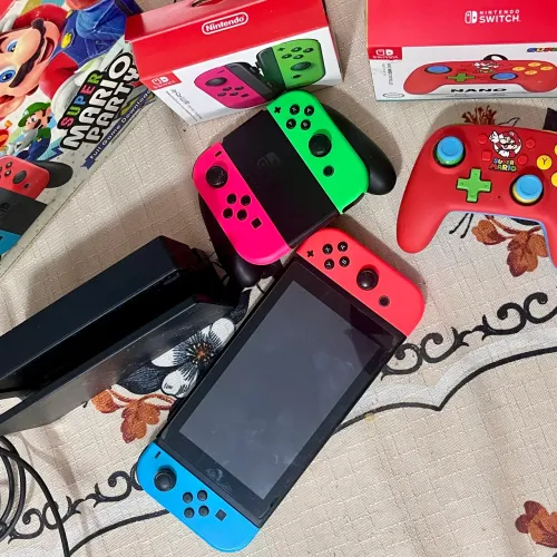 "nintendo switch v1" - Consoles de Vídeo Game no Brasil