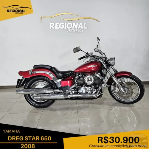Motos Yamaha XVS 650 Drag Star no Brasil