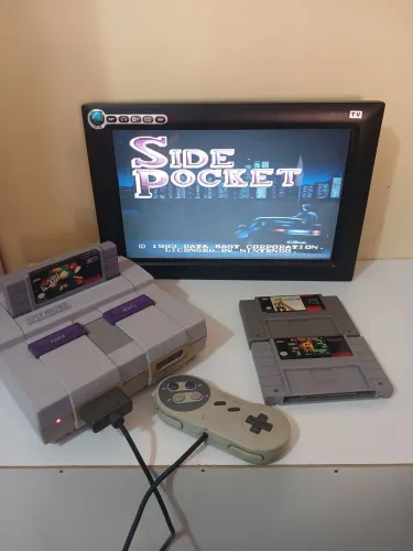 "super nintendo antigo" no Brasil