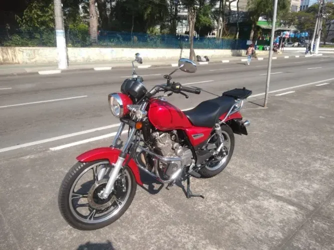 Motos Haojue Chopper Road 150 no Brasil