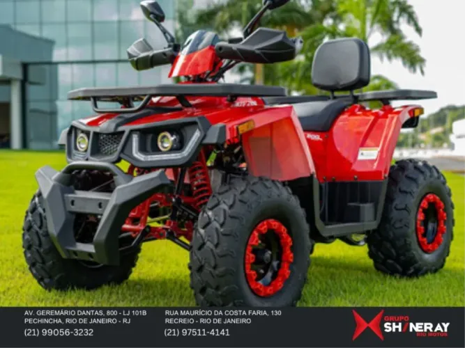 Motos Shineray ATV 200 no Brasil
