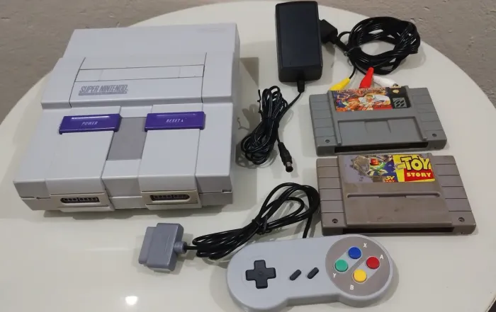 "super nintendo original" no Brasil