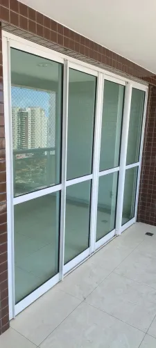 "porta esquadria aluminio" - Portas e Janelas no Brasil