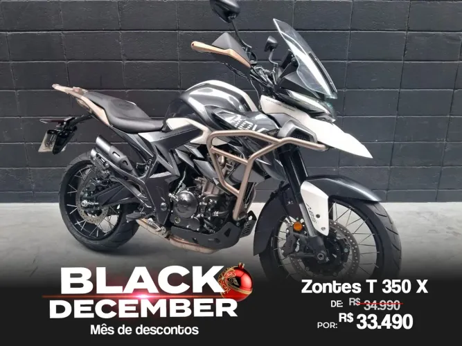 Motos Zontes T 350 X no Brasil