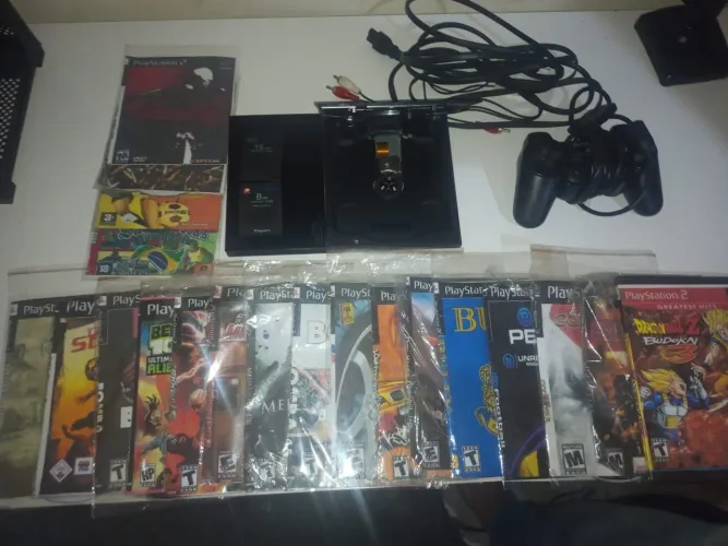 "ps2 slim" - Consoles de Vídeo Game no Brasil