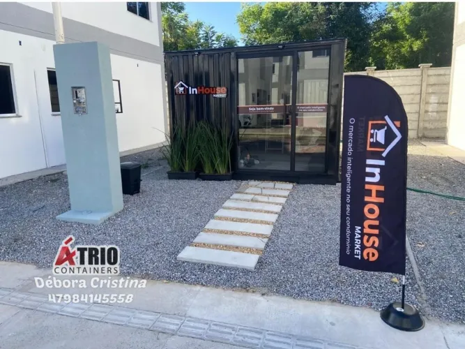 "mini container" no Brasil