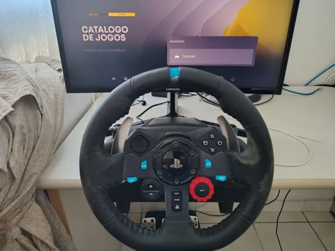 "logitech g23" no Brasil
