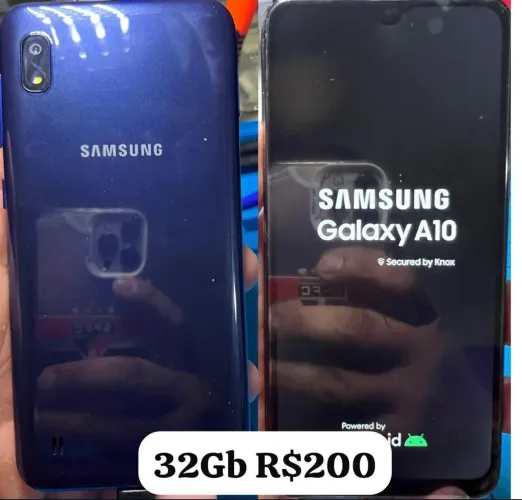 Celulares SAMSUNG GALAXY A10 Usados, seminovos e Novos no Brasil