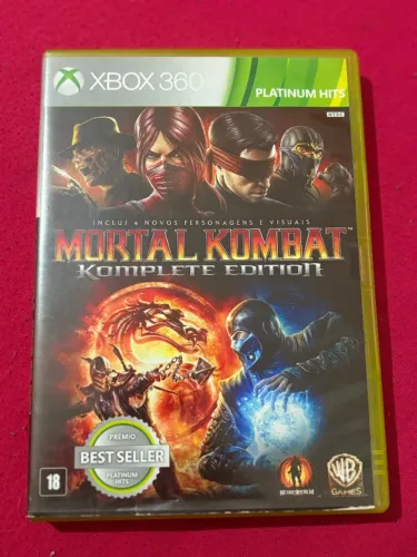 "xbox 360 mortal kombat 9" - Jogos de Vídeo Game no Brasil