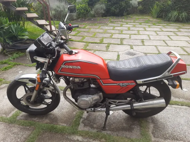 Motos Honda CB 450 DX no Brasil